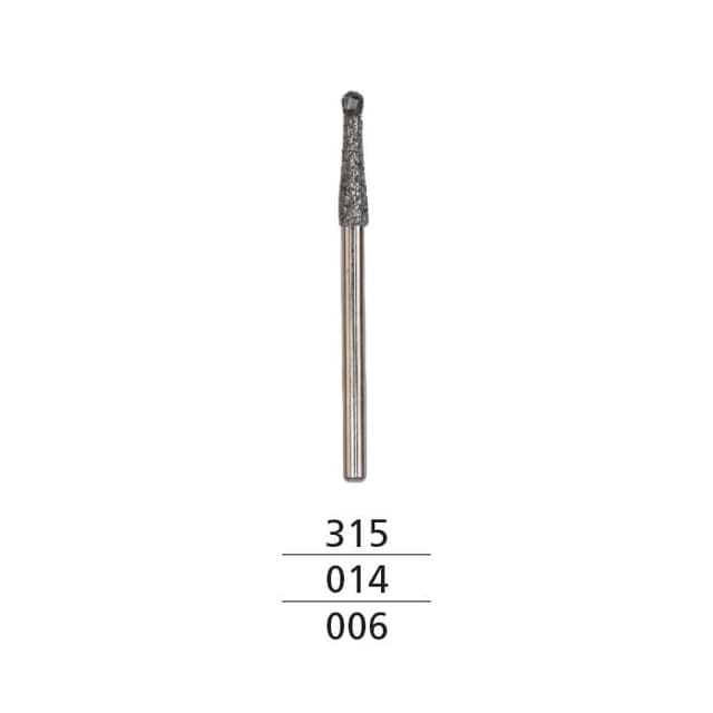 Diamond Coated Endo Access Burs, FG 316 #014, Tip #006, PK/2 - SOUQ DENTAL